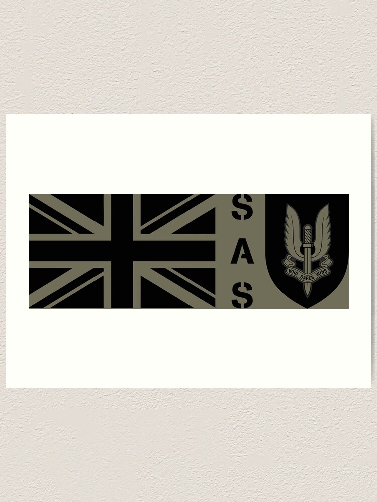 "British SAS Special Air Service Logo" Art Print for Sale by ...