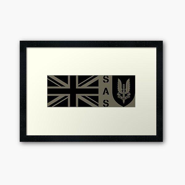 "British SAS Special Air Service Logo" Framed Art Print for Sale by ...