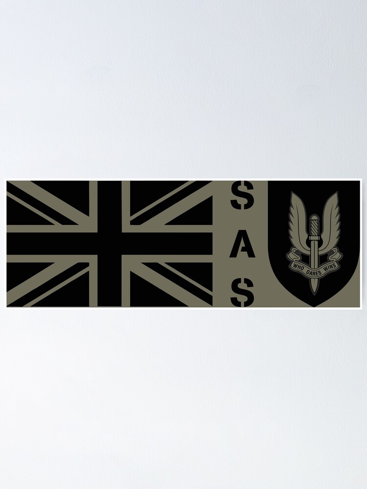 "British SAS Special Air Service Logo" Poster for Sale by aliberalino ...