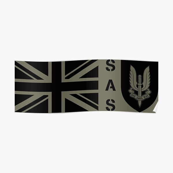 "British SAS Special Air Service Logo" Poster for Sale by aliberalino ...