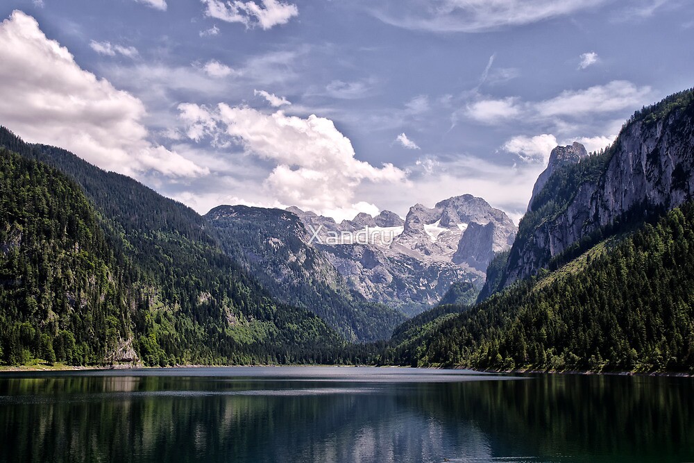 "Vorderer Gosausee" by Xandru | Redbubble