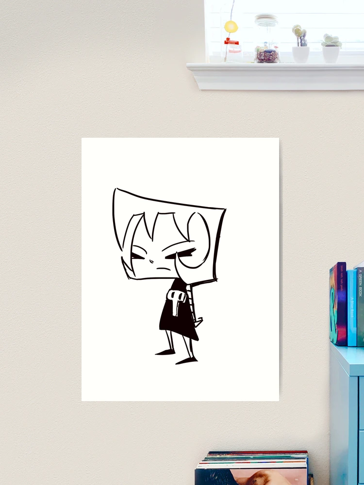 Invader Zim Gaz Tekeningen Gaz Membrane | Cartoons In Danganronpa Wiki