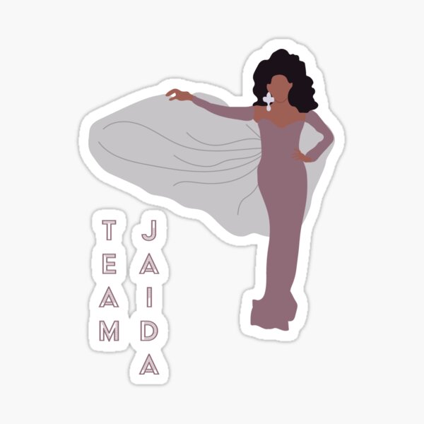"Team Jaida Sticker " Sticker for Sale by Koi-Boi19 | Redbubble