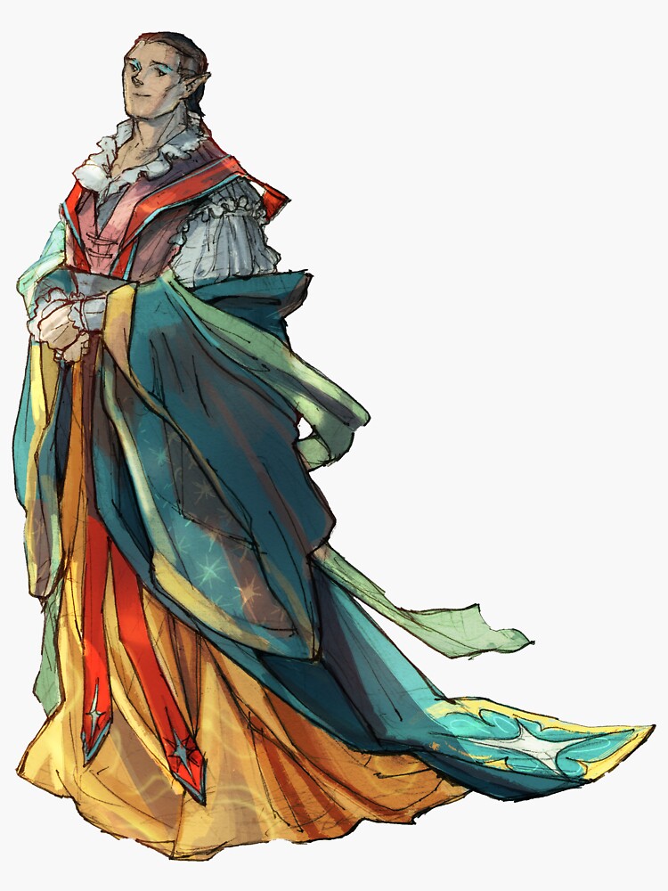 "Lord of Eregion" Sticker by MrBuckwheat | Redbubble