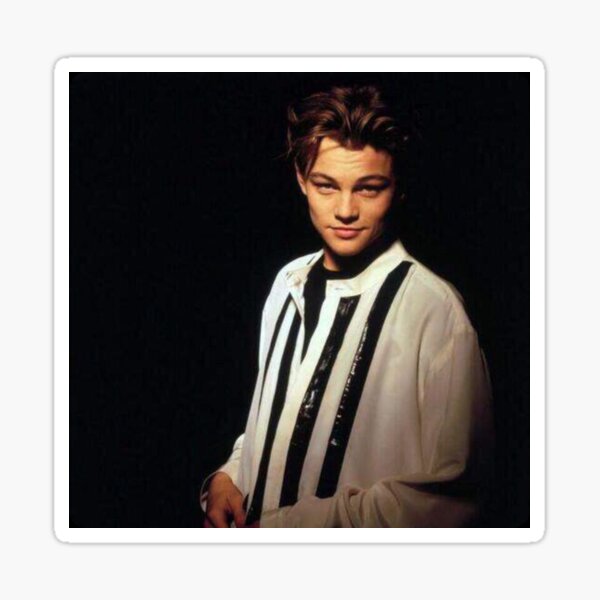 "Leonardo DiCaprio" Sticker by sofidofi123 | Redbubble