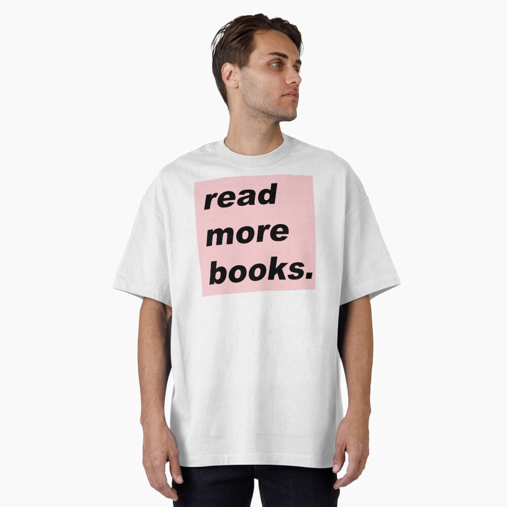 "Read More Books (Pink)" Sticker for Sale by feligami | Redbubble