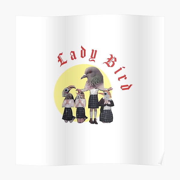 "Lady Bird Collage Aesthetic" Poster for Sale by anamichele | Redbubble