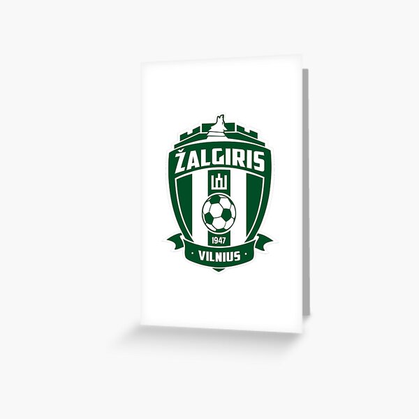 "Zalgiris Football Team Logo" Greeting Card by lithoman2 | Redbubble