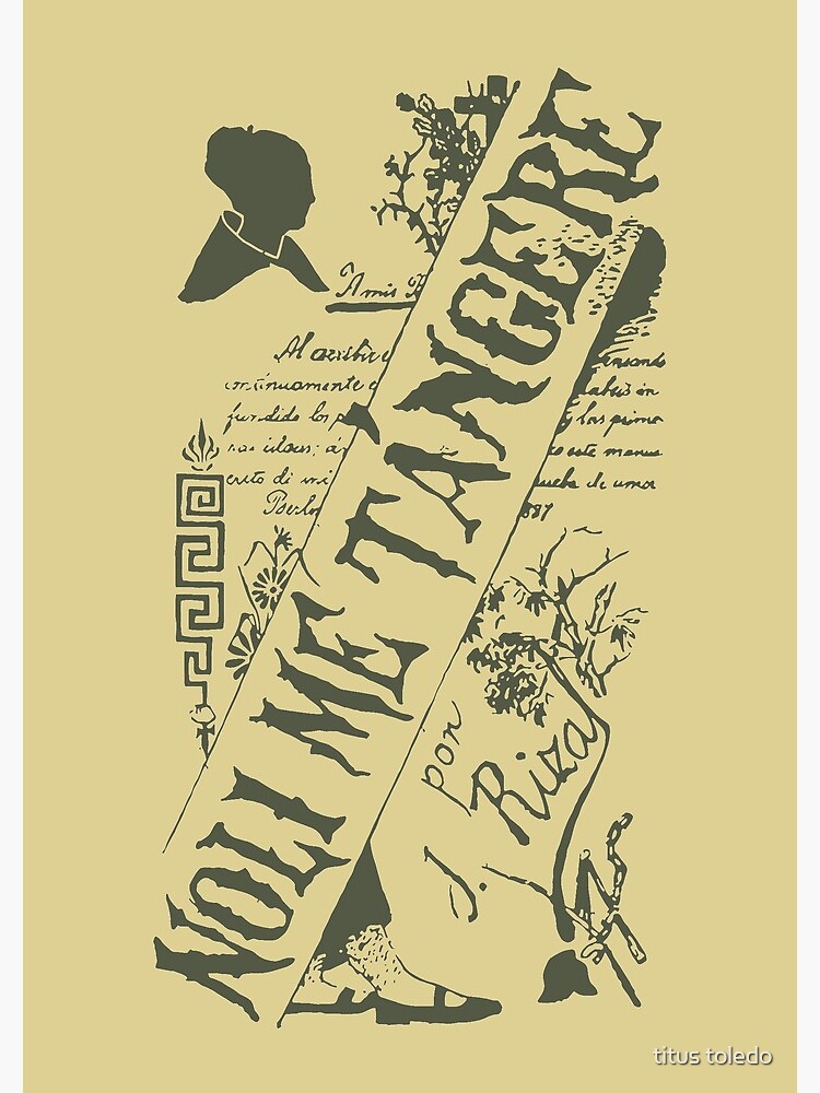 "josé rizal's noli me tángere (1887)" Spiral Notebook for Sale by ...