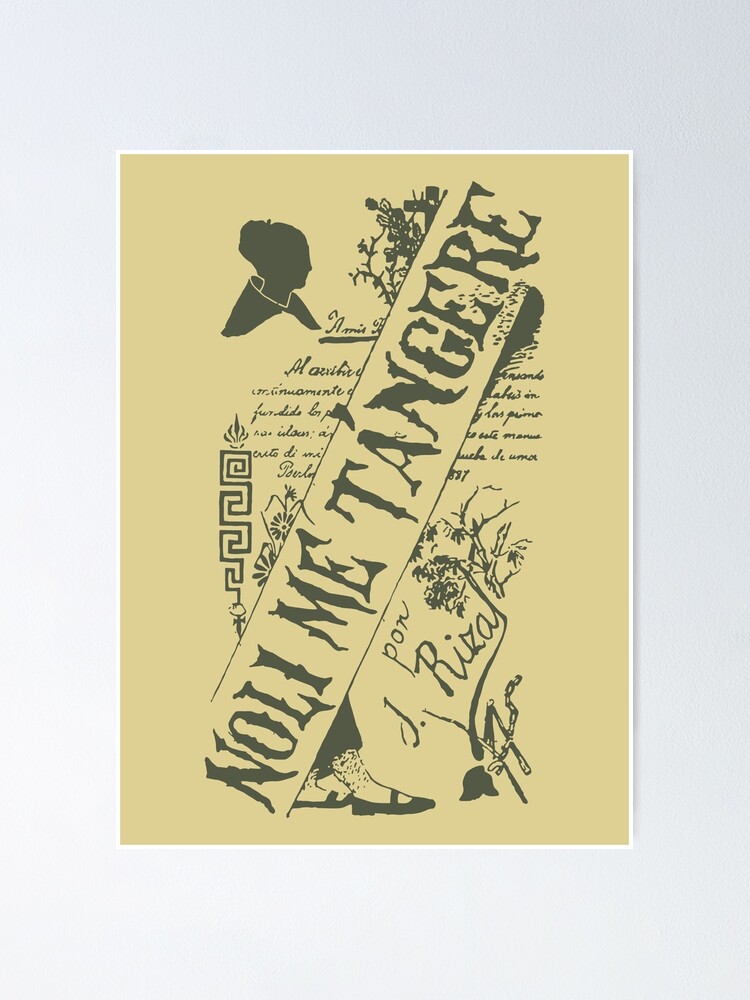 "josé rizal's noli me tángere (1887)" Poster for Sale by titus toledo ...