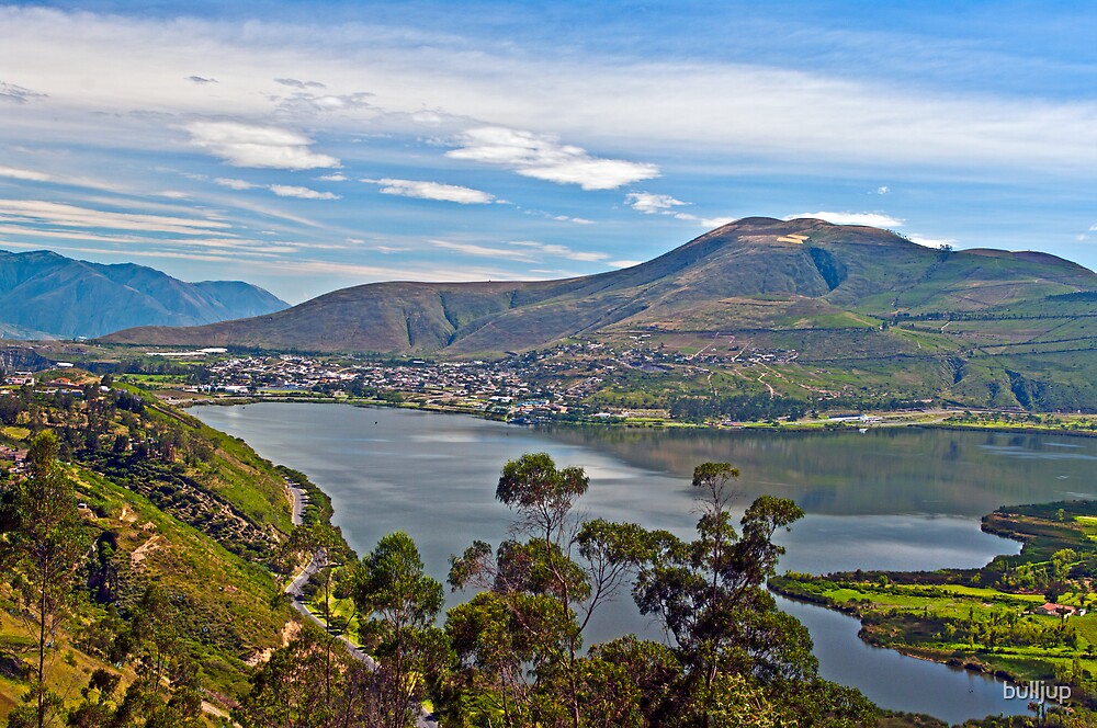"Yahuarcocha Lake Ibarra, Ecuador" by bulljup | Redbubble
