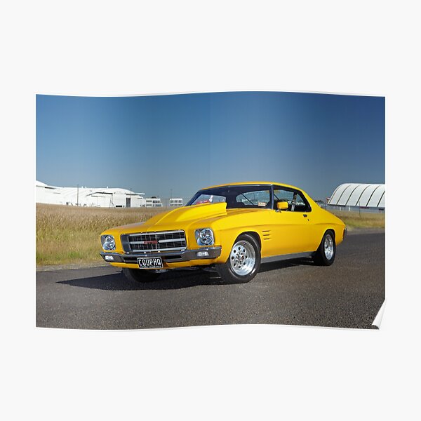 "Holden HQ GTS Monaro" Poster for Sale by jjphoto | Redbubble
