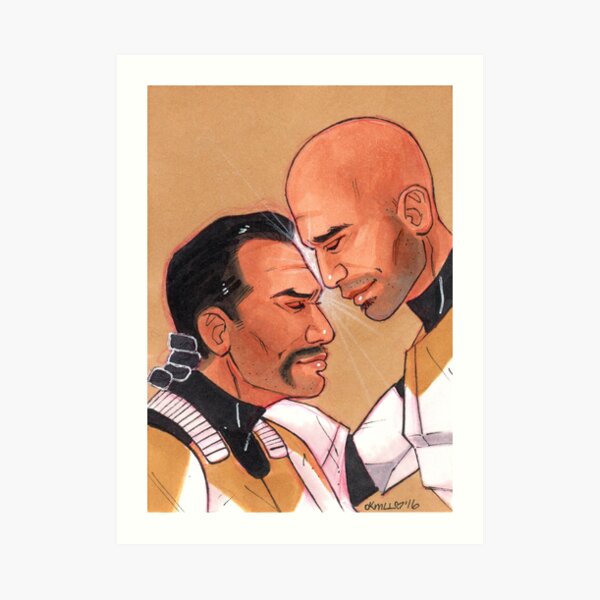 "Clone Bros Waxer & Boil SW TCW" Art Print by livielightyear | Redbubble