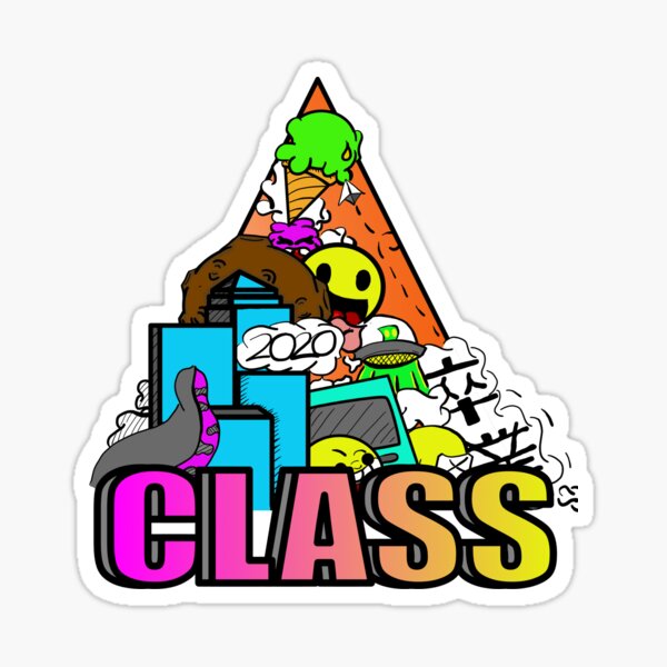 "Class Of 2020" Sticker for Sale by savvyink | Redbubble