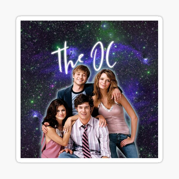 "the oc" Sticker by de4dlyviper | Redbubble