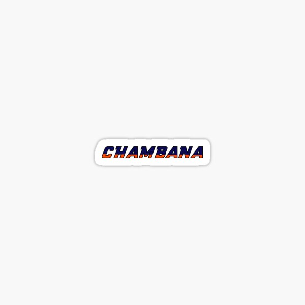 "Chambana " Sticker by KJB22 | Redbubble