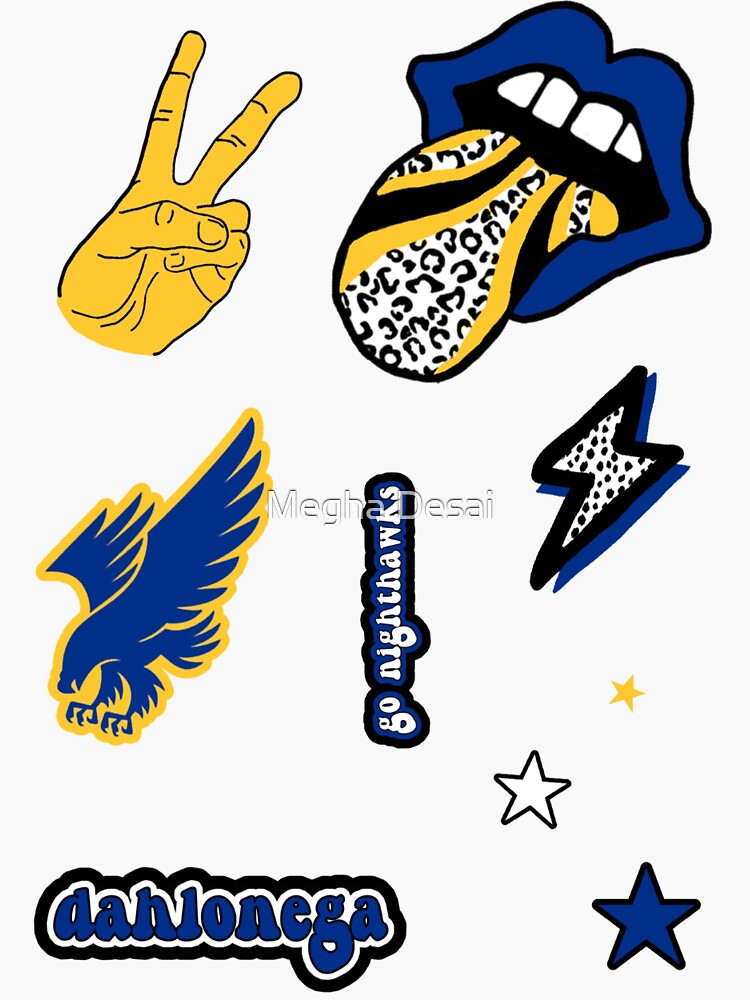 "university of north georgia ung sticker pack" Sticker for Sale by ...