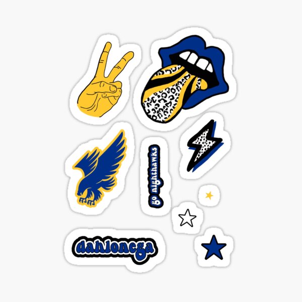 "university of north georgia ung sticker pack" Sticker for Sale by ...