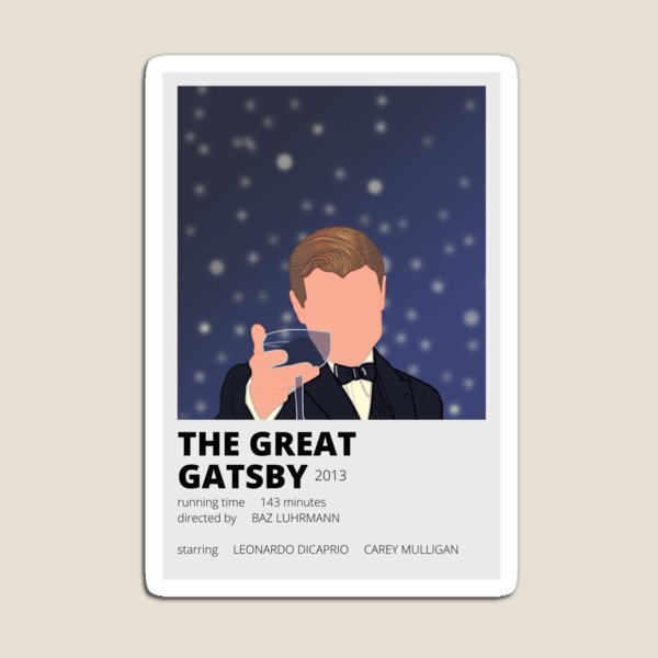 The Great Gatsby Theatre Magnets for Sale | Redbubble