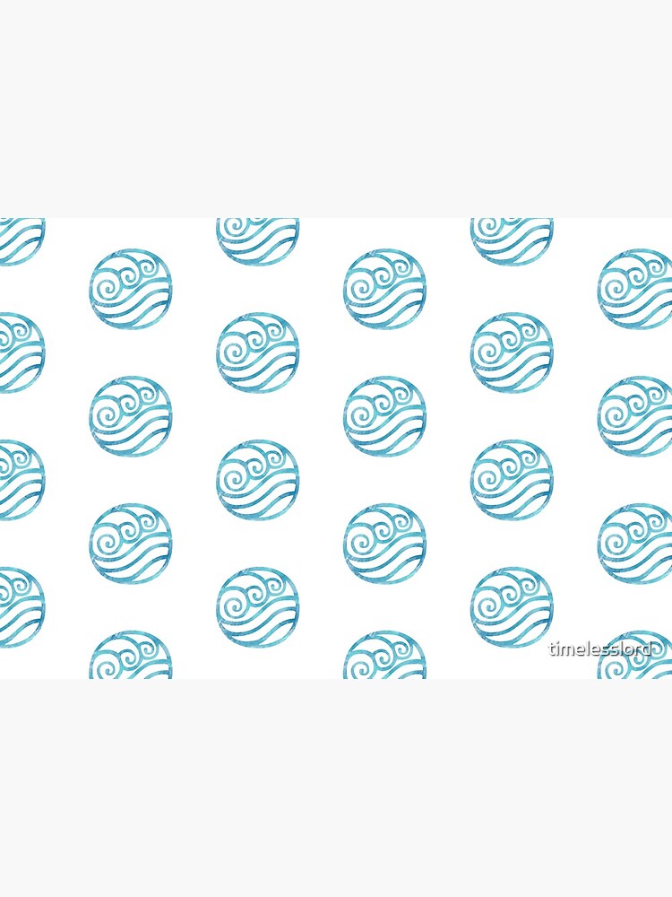 "Watercolor Water Tribe Symbol" Mask for Sale by timelesslord | Redbubble