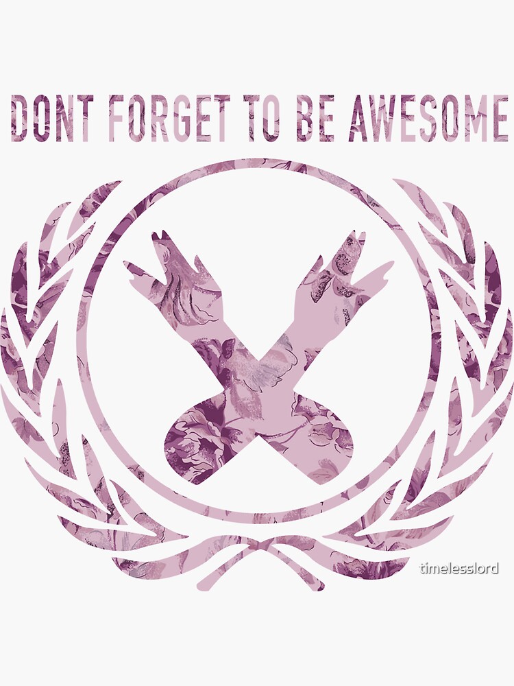 "DFTBA Hipster Flower design" Sticker for Sale by timelesslord | Redbubble