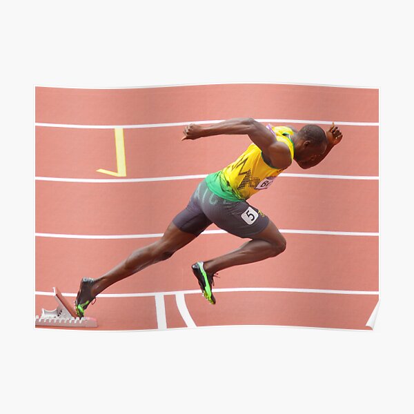 Usain Bolt Posters | Redbubble