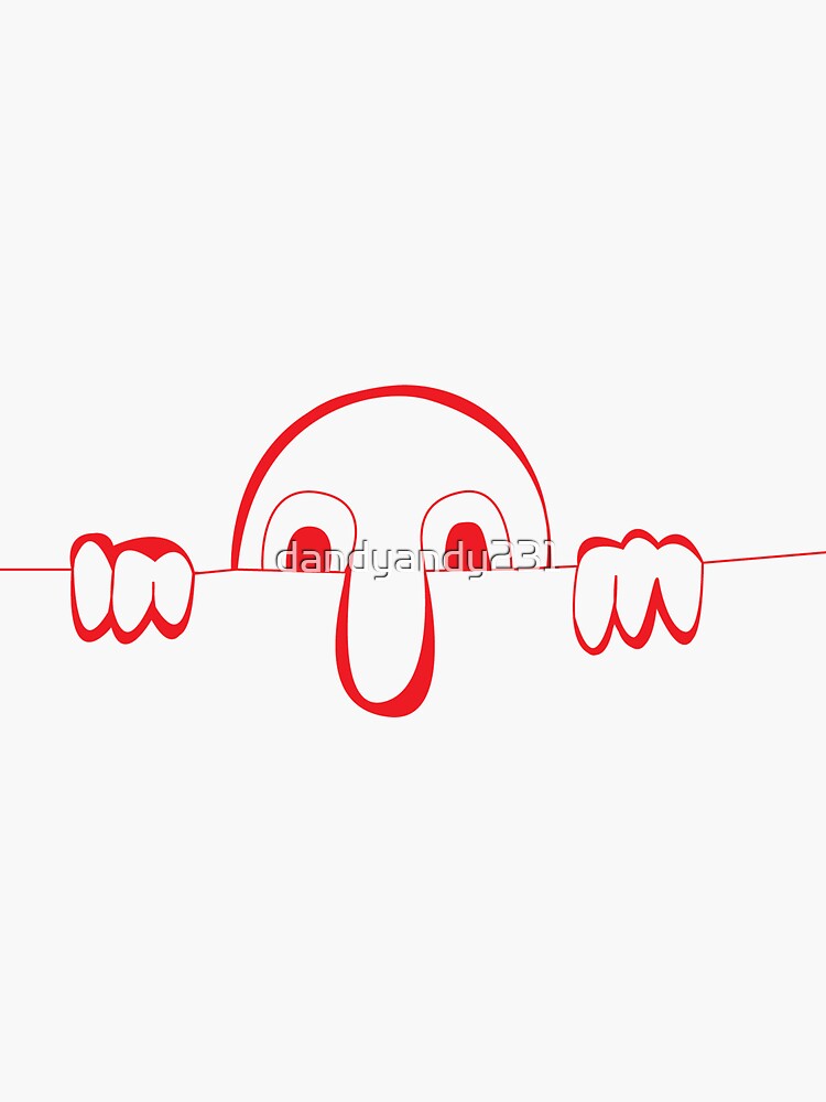 "killroy" Sticker for Sale by dandyandy231 | Redbubble