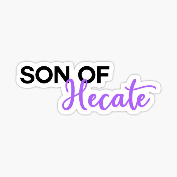 Son Of Hecate Sticker By Langleysmith Redbubble