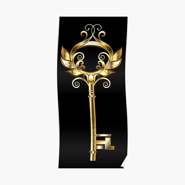 "Gold Key" Poster for Sale by Blackmoon9 | Redbubble