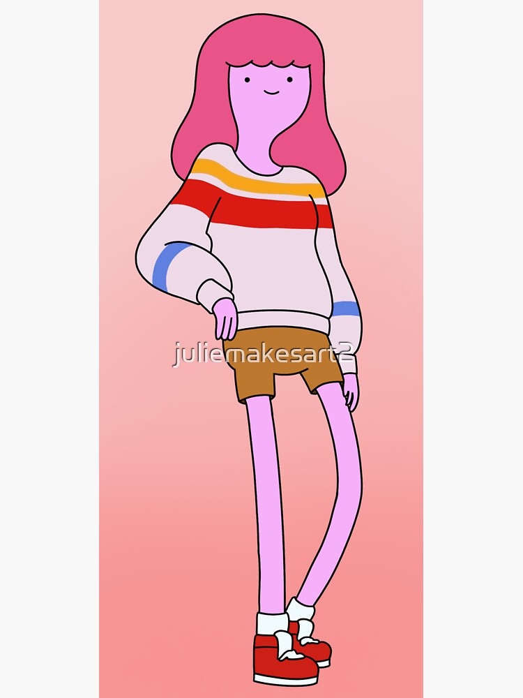 "Adventure Time - PB" Sticker by juliemakesart2 | Redbubble