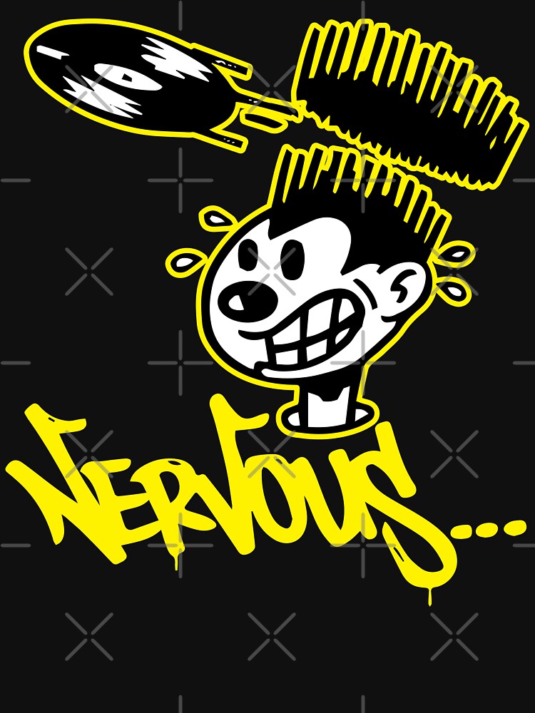"Nervous Records Logo" T-shirt for Sale by sutimo | Redbubble | old ...