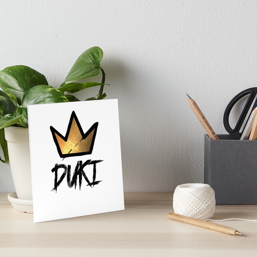 "DUKI Tag & Graffiti Crown" Art Board Print by saintiro | Redbubble