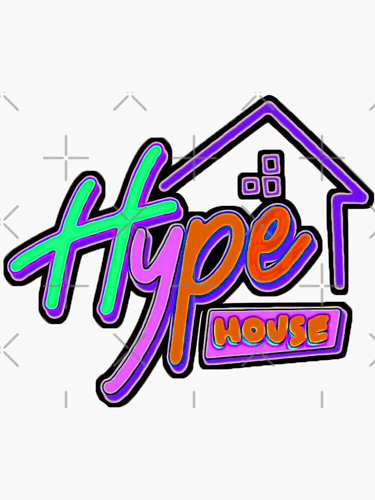 "hype house" Sticker by abdo20162010 | Redbubble