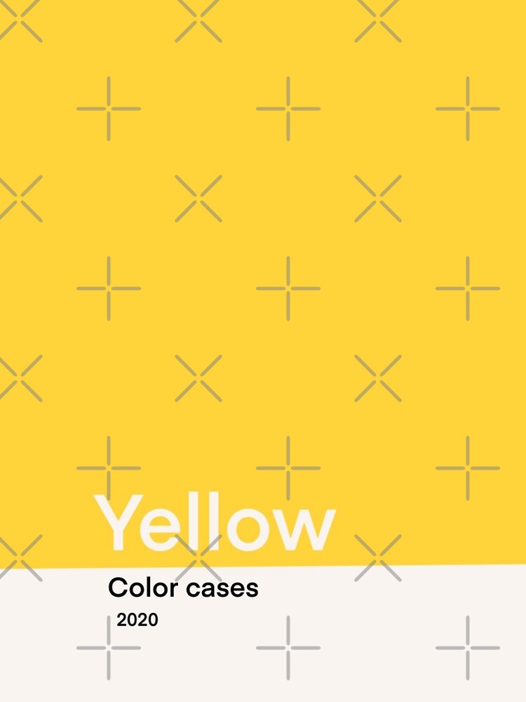 "Color cases - Yellow" iPhone Case for Sale by Avigailsella | Redbubble