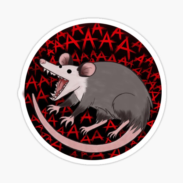 "Internally Screaming" Sticker by ToddHollow | Redbubble