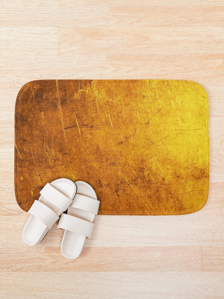 "Shimmering gold" Bath Mat by iamdesigns14 | Redbubble