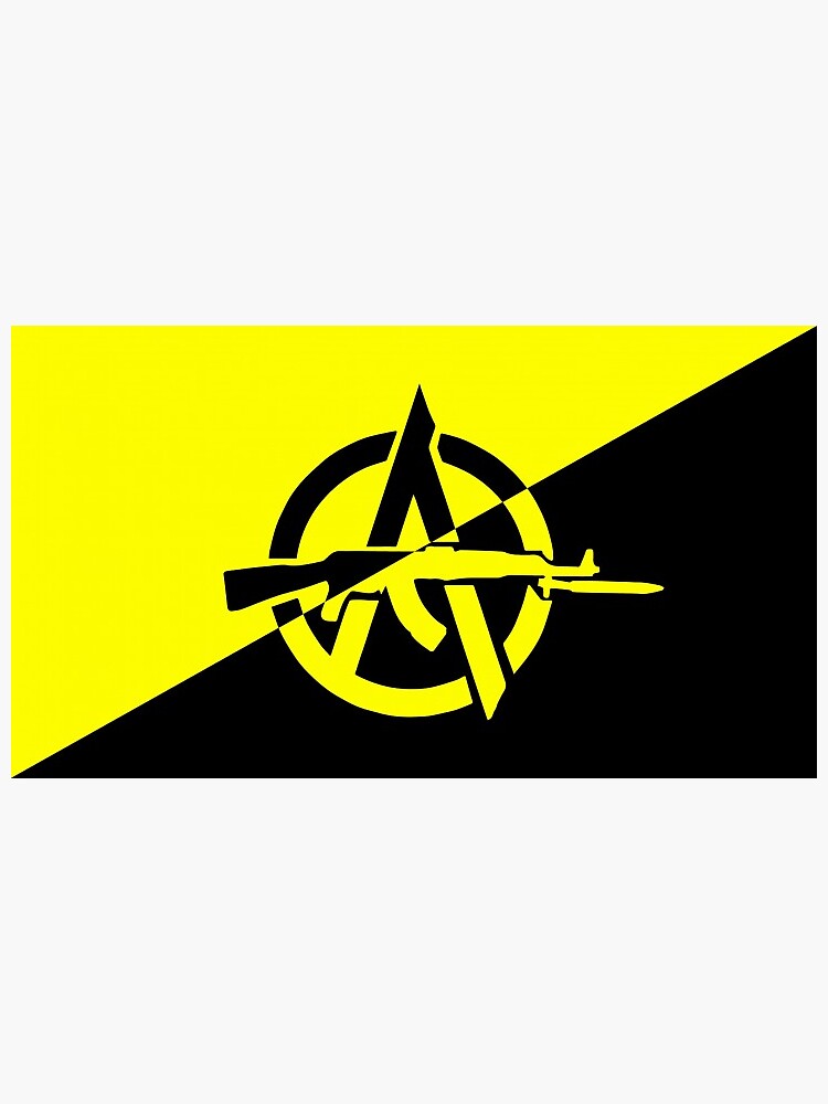 "Anarcho Capitalism Flag" Sticker for Sale by ReoaReoa | Redbubble