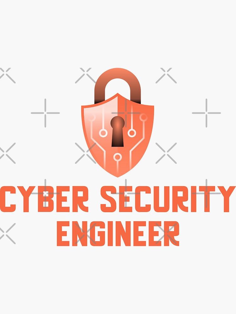 Cyber Security Engineer Sticker By Clubtee Redbubble 