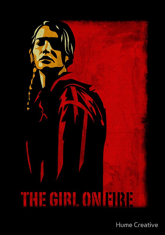 The Girl On Fire [OC] : r/Hungergames