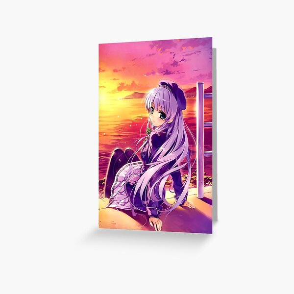 Anime Greeting Cards | Redbubble