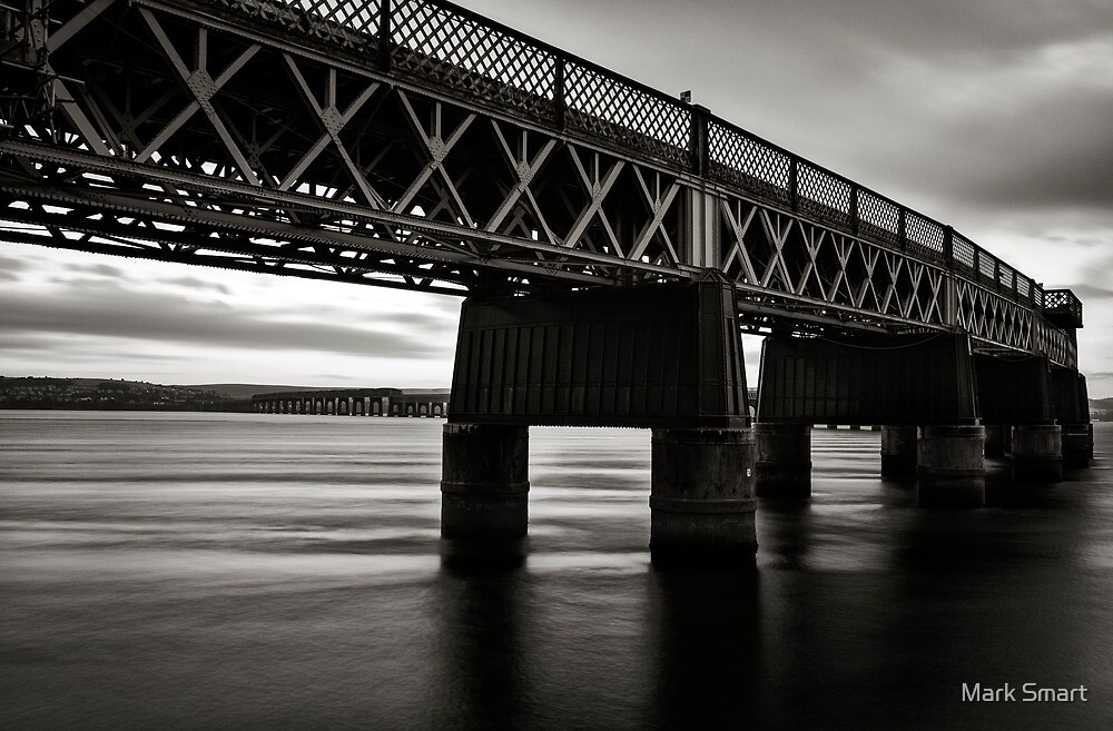 "Tay Rail Bridge II" by Mark Smart | Redbubble
