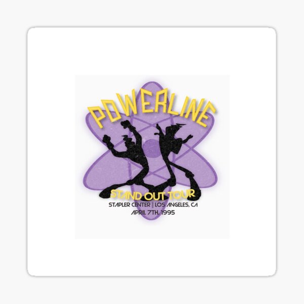 "Powerline moment!" Sticker for Sale by DLPCharacterLiv | Redbubble