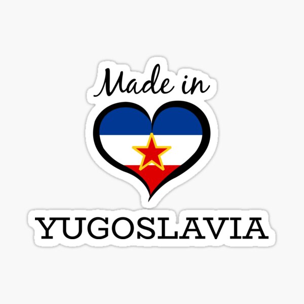 "Flag of Yugoslavia" Sticker for Sale by shirteez | Redbubble