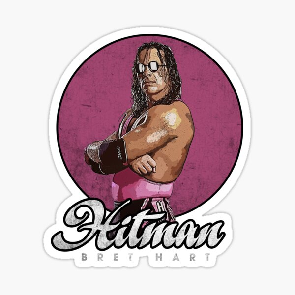 Bret Hart Stickers | Redbubble