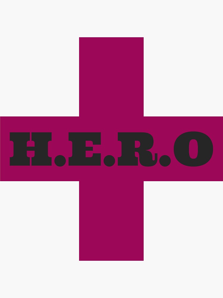 "Frontliner Hero Design" Sticker by MissDewi | Redbubble