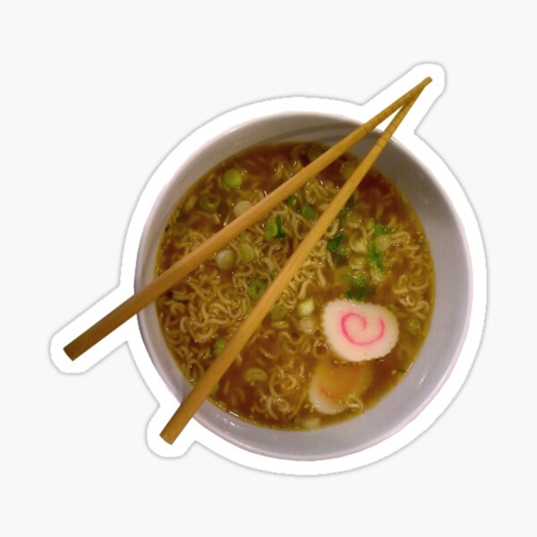 "noodles" Sticker for Sale by alwayshungry | Redbubble