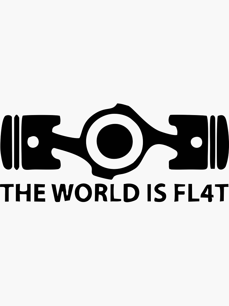 "Boxer engine logo" Sticker by lakilukcy | Redbubble