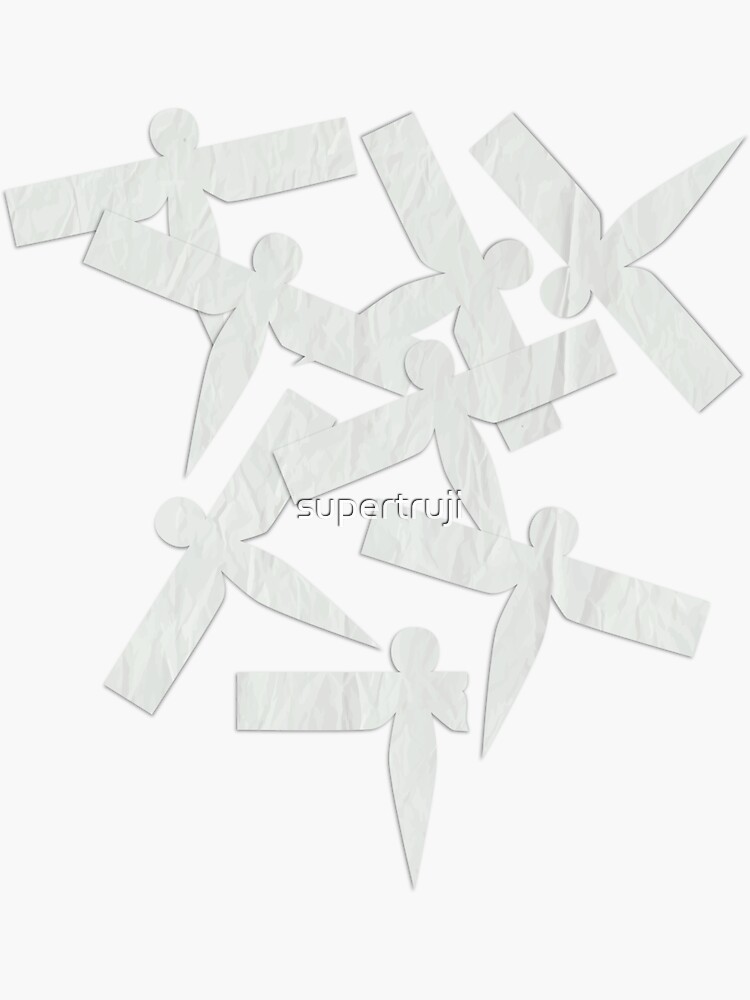 "Shikigami - Paper Birds" Sticker for Sale by supertruji | Redbubble