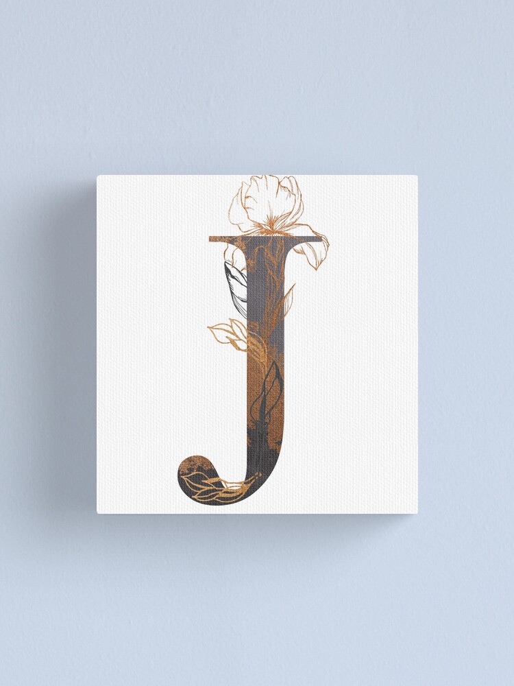 "Letter j, monogram, upper case, logo, Illustration for wedding ...