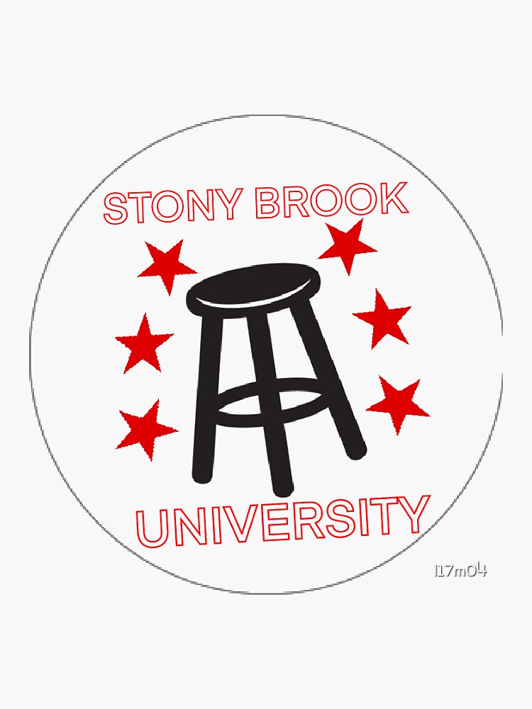 "stony brook u barstool sticker" Sticker by l17m04 | Redbubble